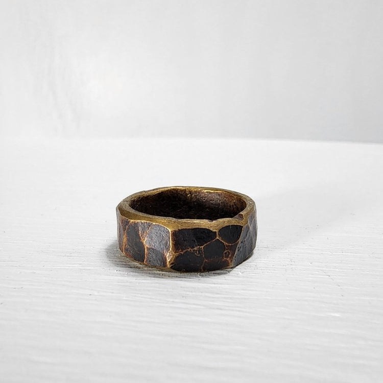 Men's Brass Ring - Dark Fantasy Jewelry – Midnight's Honor
