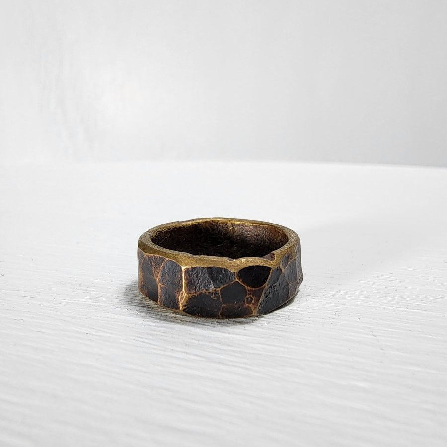 Men's Brass Ring - Dark Fantasy Jewelry – Midnight's Honor