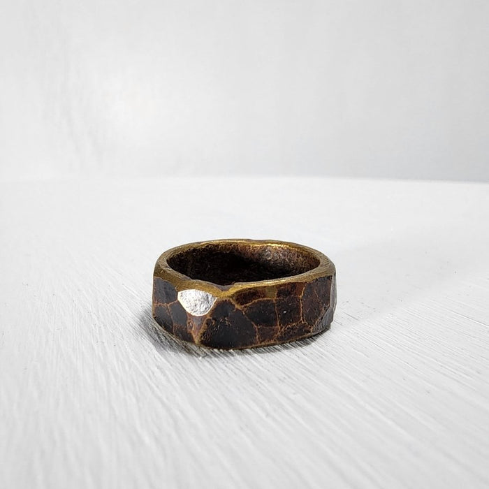 Men's Brass Ring - Dark Fantasy Jewelry – Midnight's Honor