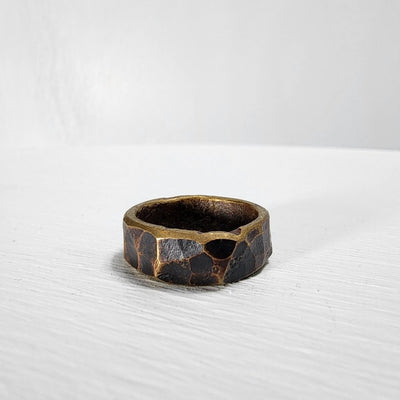 Men's Brass Ring - Dark Fantasy Jewelry – Midnight's Honor