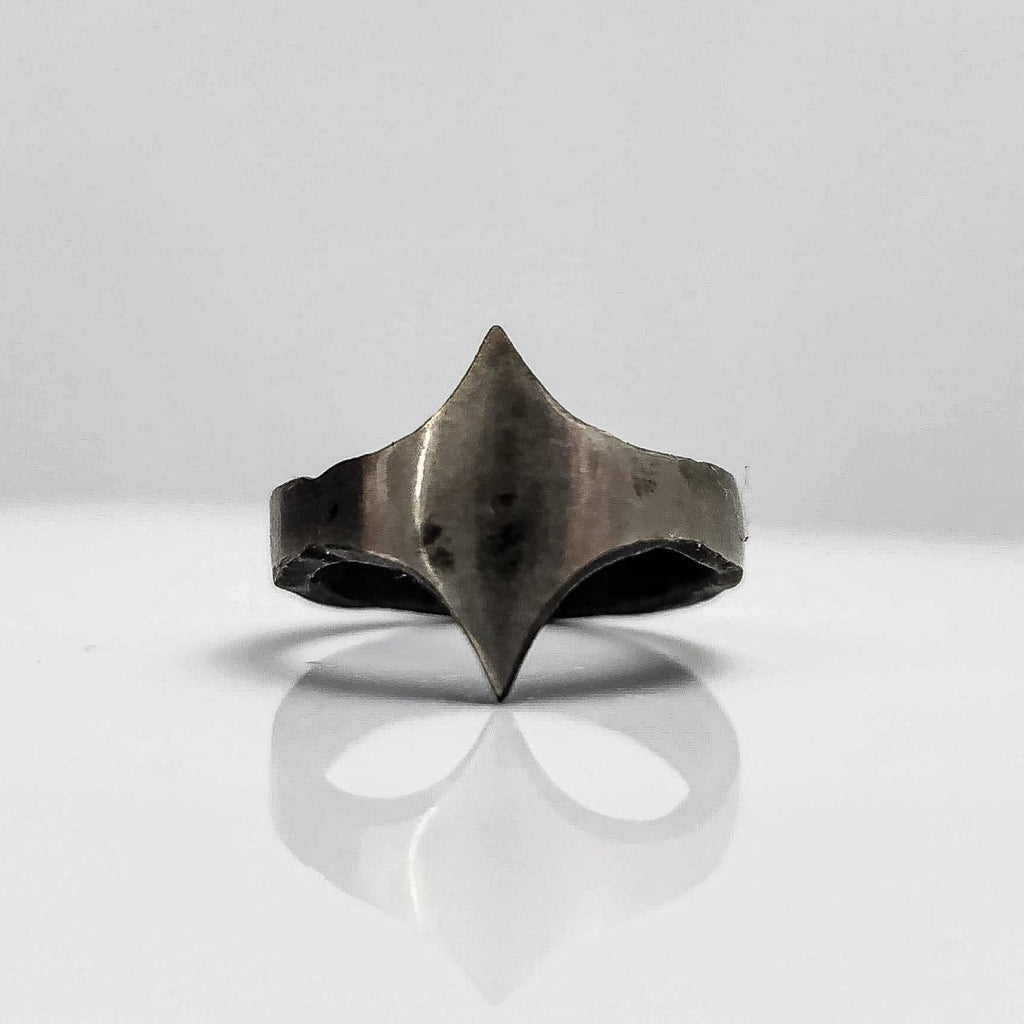 Polaris, Full Moon - Dark Star Ring - Fantasy Jewelry – Midnight's Honor